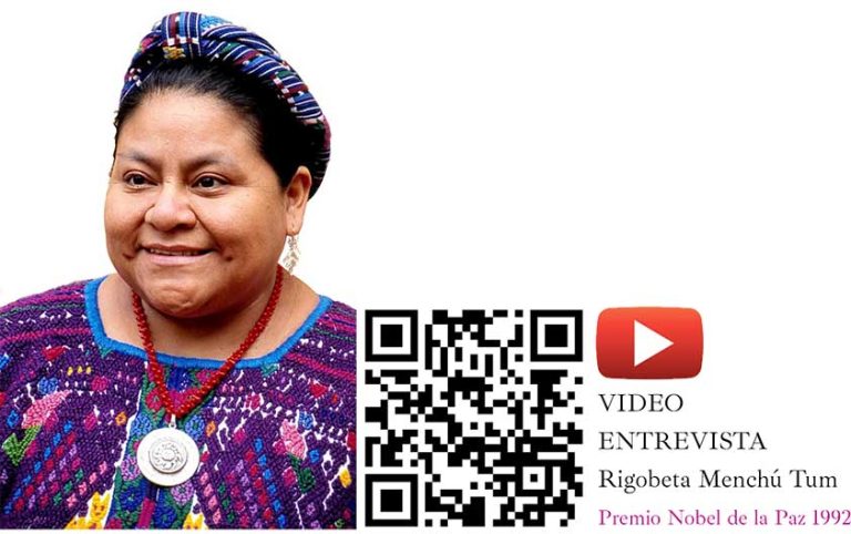 Rigoberta Menchú Tum - Premio Nobel de la Paz 1992